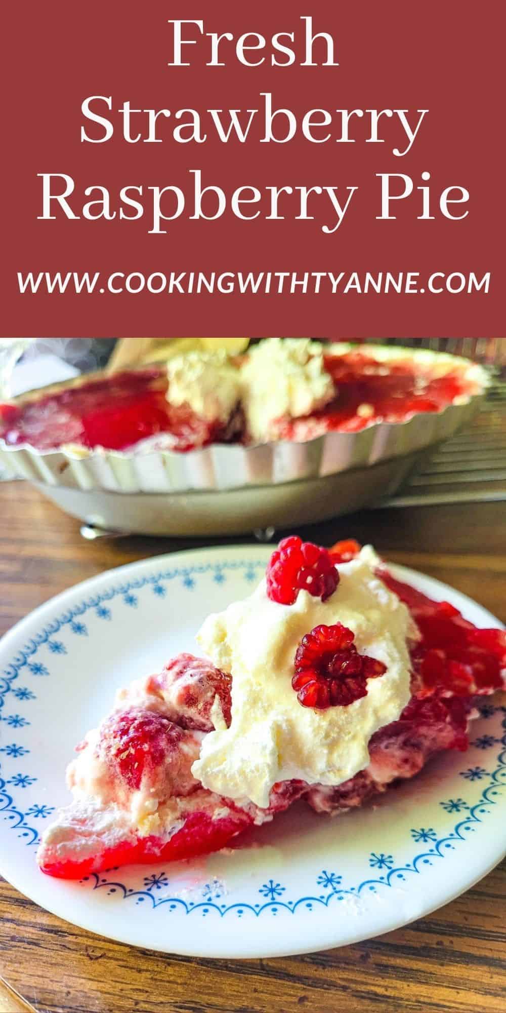 Superb Strawberry Raspberry Pie with Jello - Cooking with Tyanne