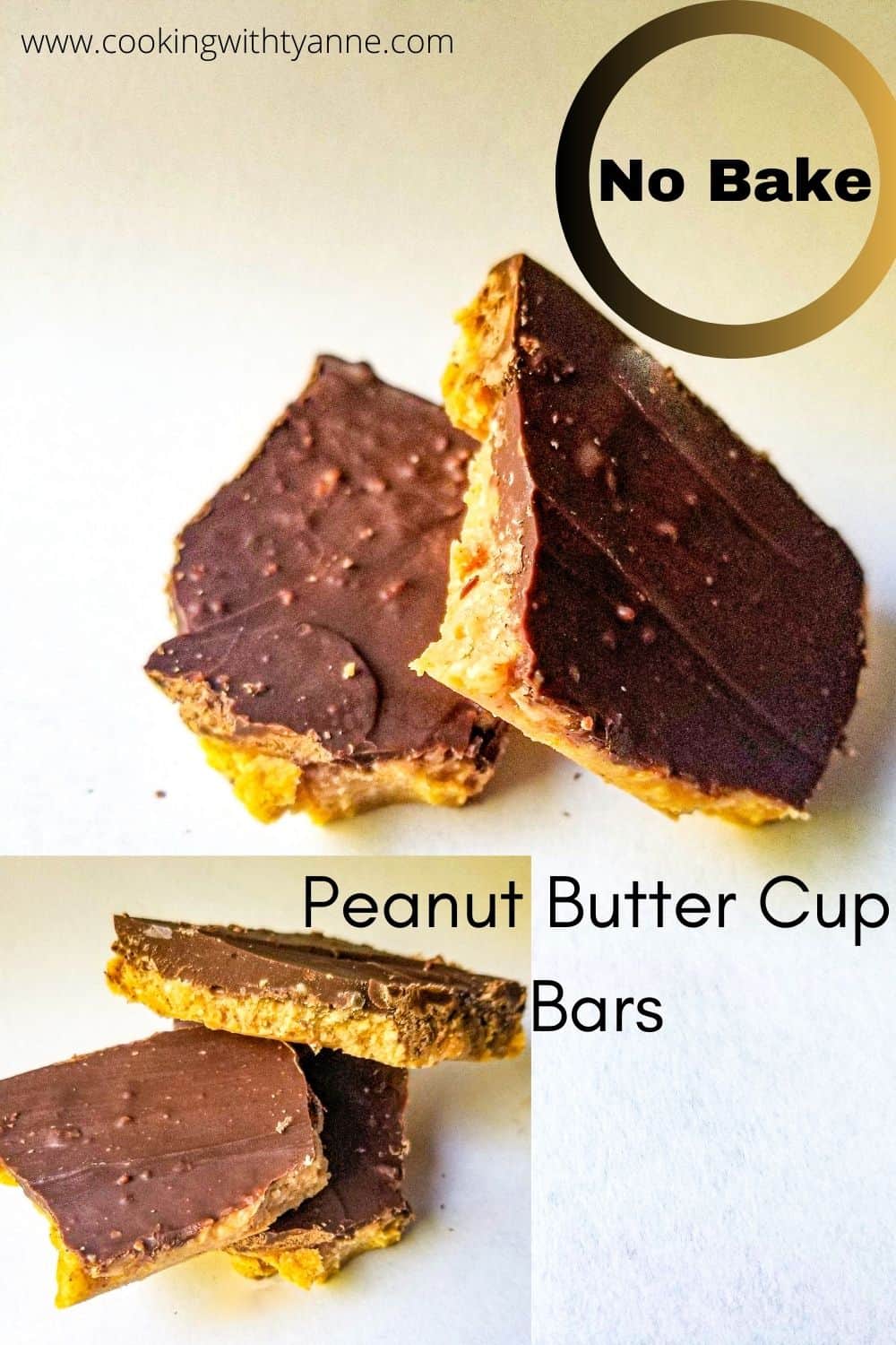 Superb No Bake Peanut Butter Cup Bars - Cooking with Tyanne